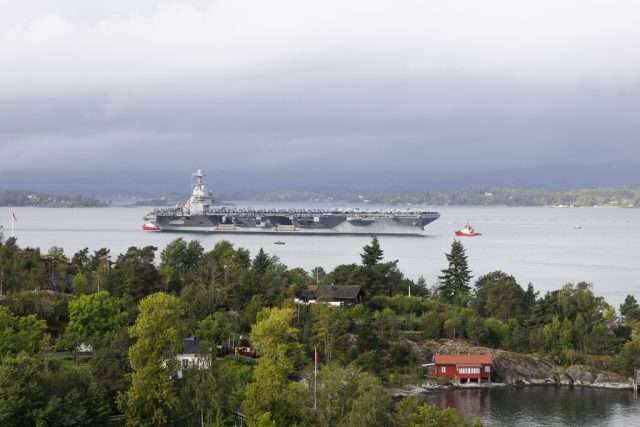 Aircraft carrier arrived as tensions rise | Norway's News in English ...